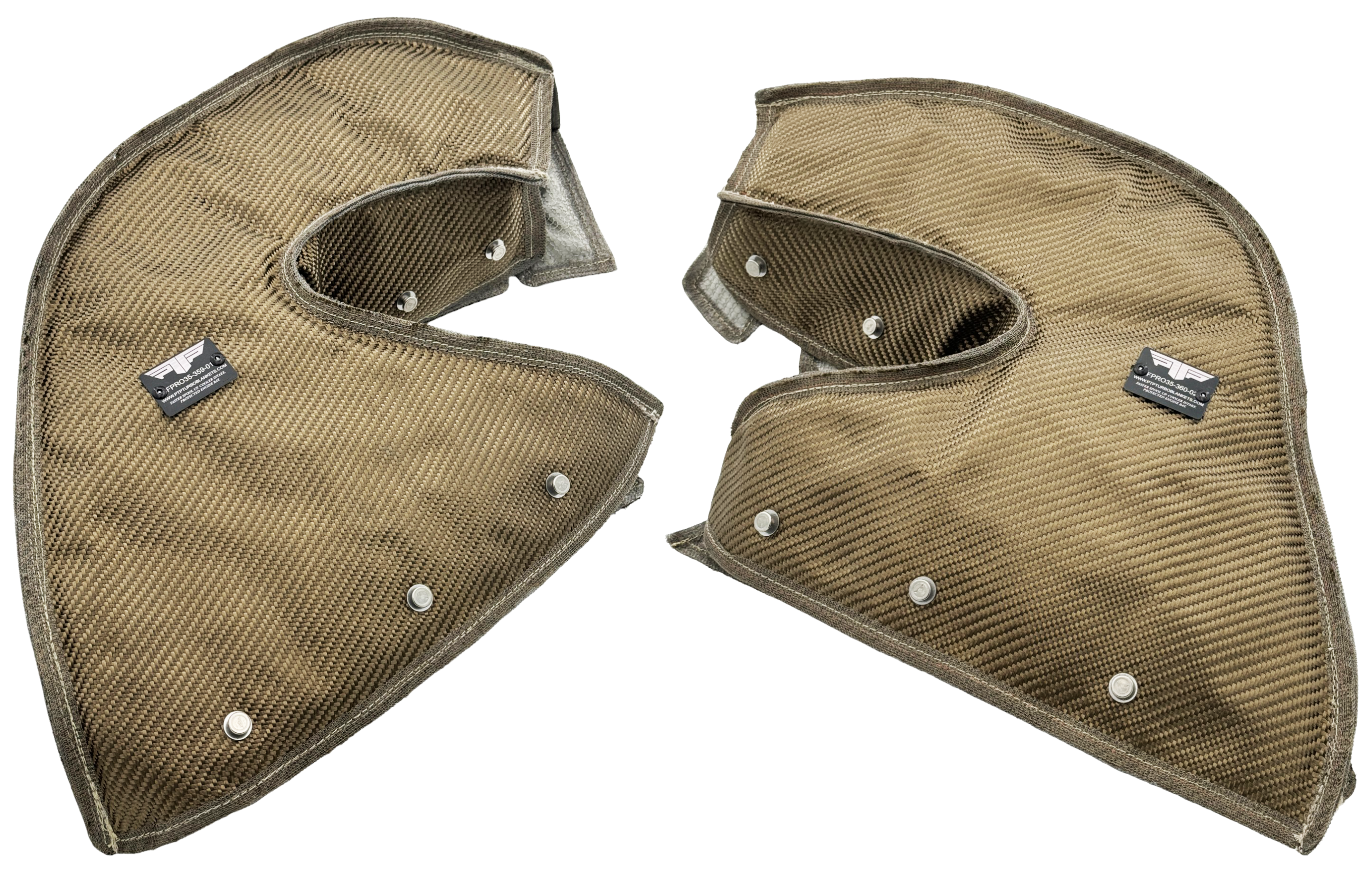 PTP Corvette C8 Manifold Blankets (FPRO35-359-01 & FPRO35-360-02) | PTP ...