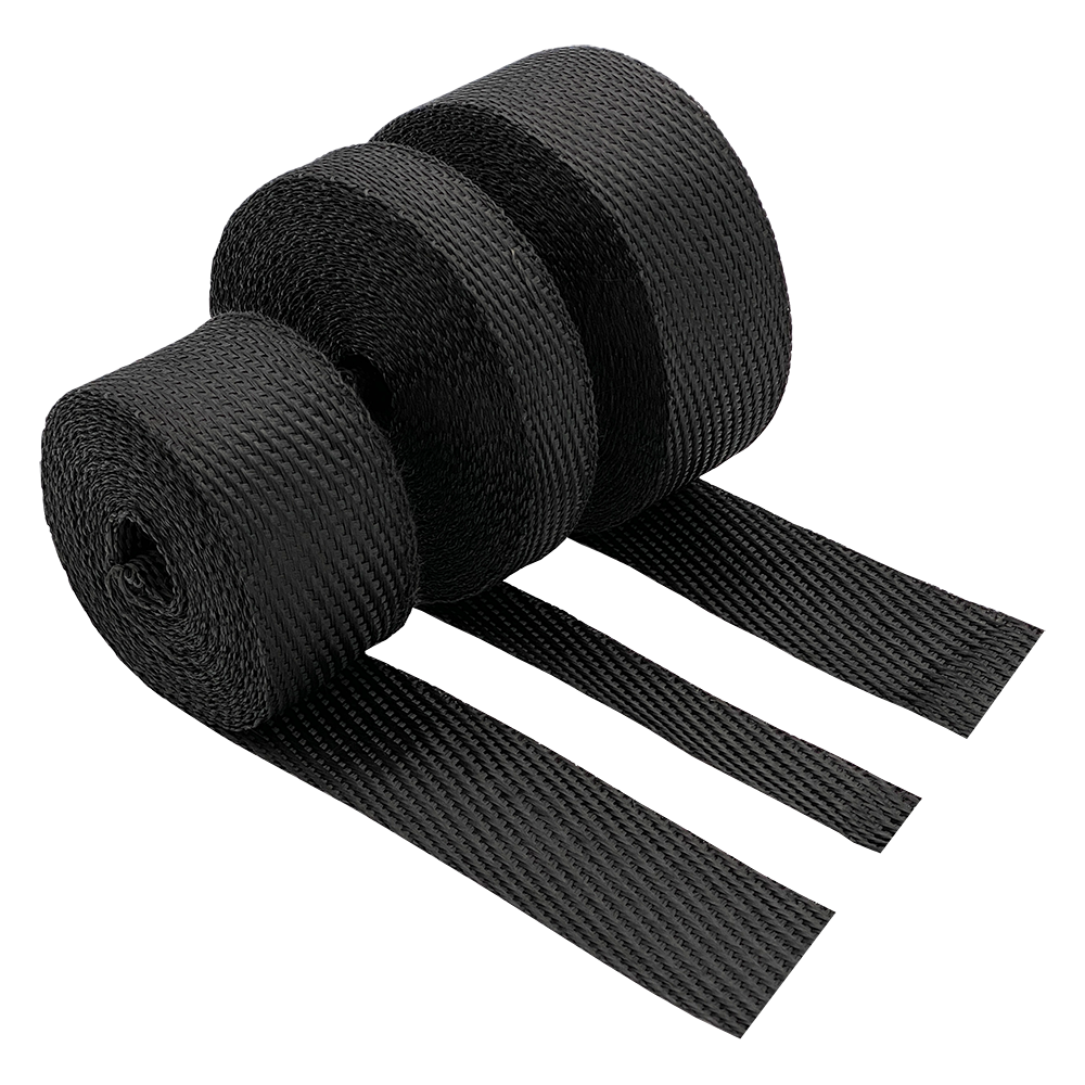 PTP Black Lava Exhaust Wrap | PTP Turbo Blankets